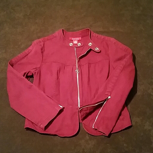 A|Line | Jackets & Coats | Aline Brand Burgandy Colored Jacket | Poshmark